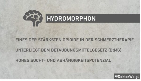 DoktorWeigl erklärt Hydromorphon – ein starkes Opioid und seine ...