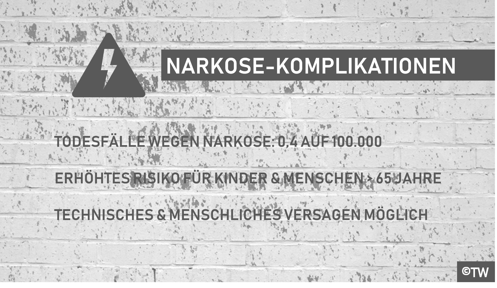 DoktorWeigl erklärt Komplikationen während einer Narkose